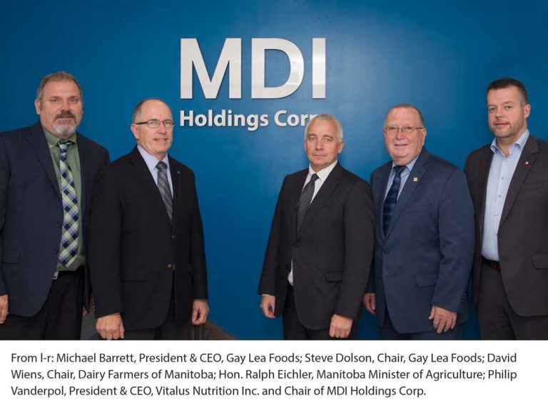 New MDI dairy processing plant opens in Manitoba | Gay Lea